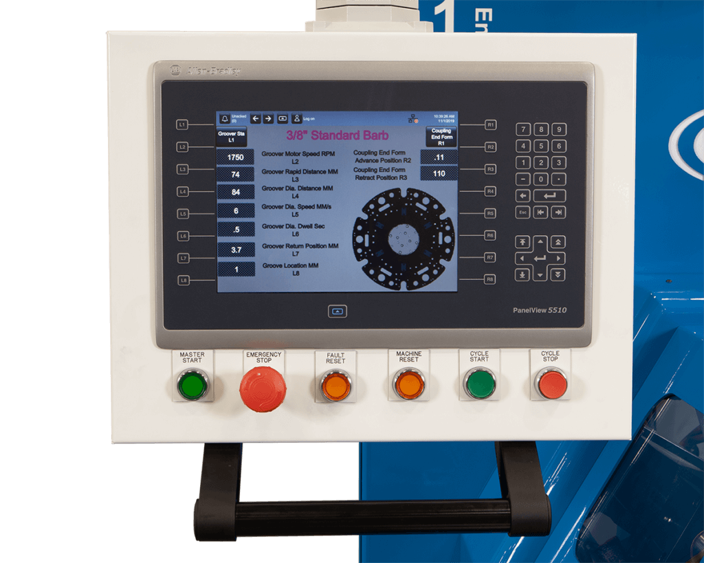 S1209 Servo Endforming System - Lomar Machine & Tool