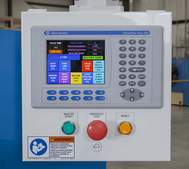 S1203 Dual Servo Roll Groove Machine - Lomar Machine & Tool