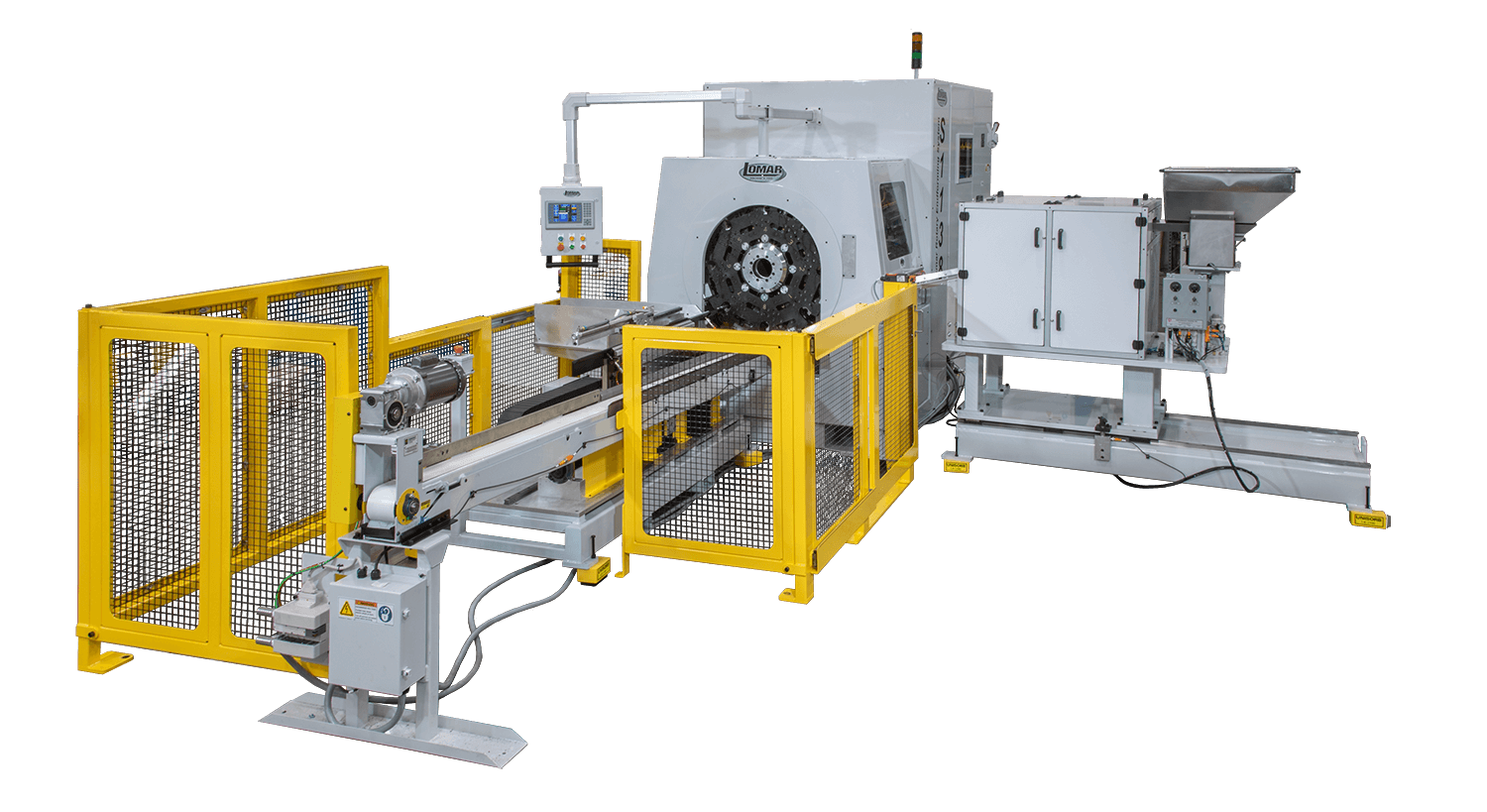 S1138 Multi-Hit Rotary Endform Machine - Lomar Machine & Tool